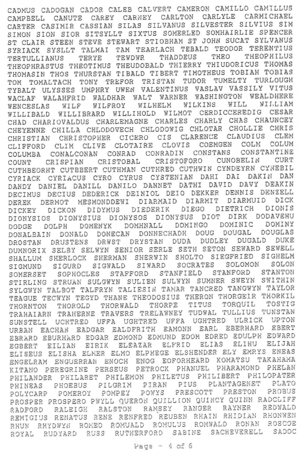 Longest Name in the World | Laurence Watkins