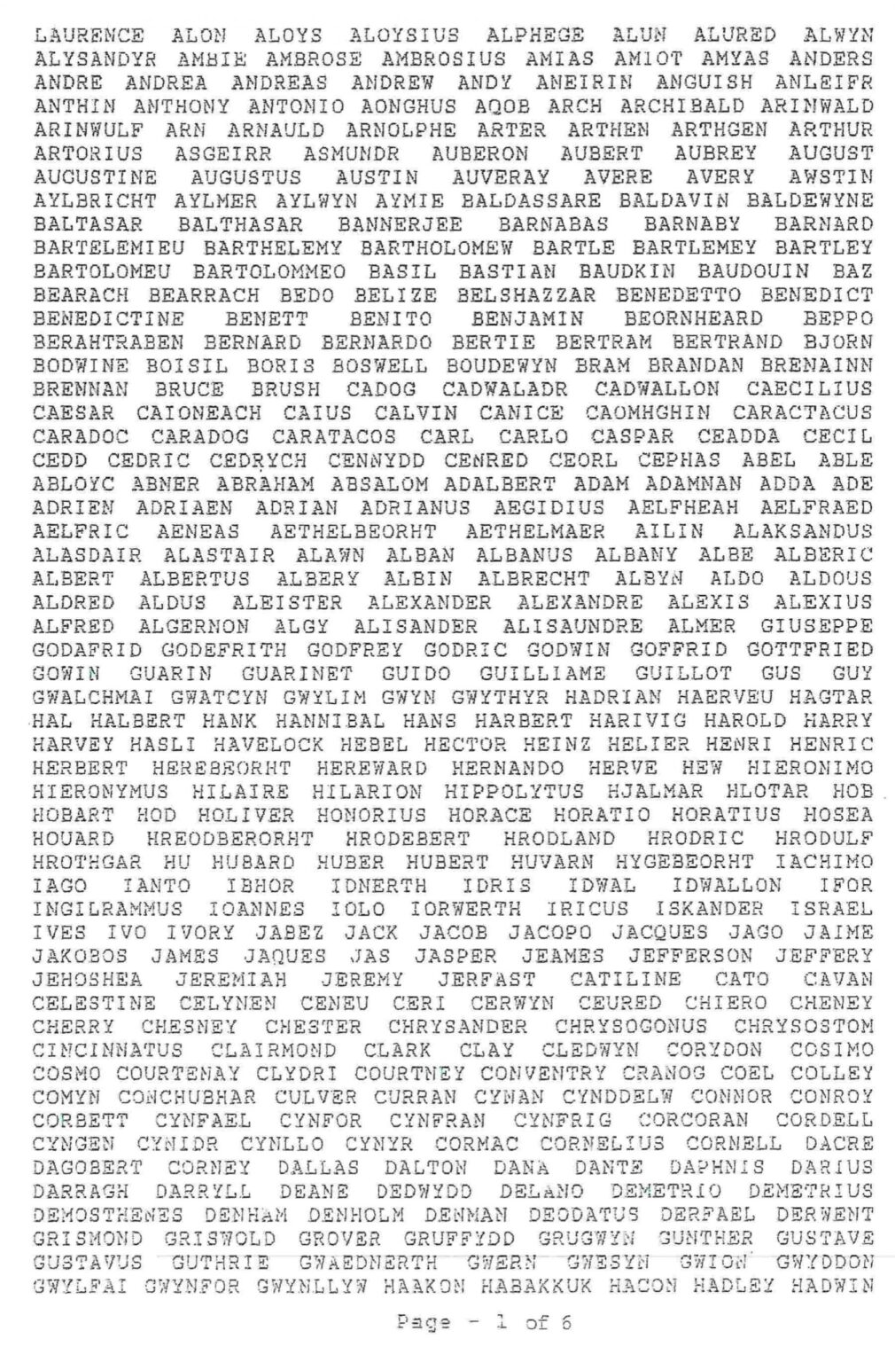 Longest Name in the World | Laurence Watkins